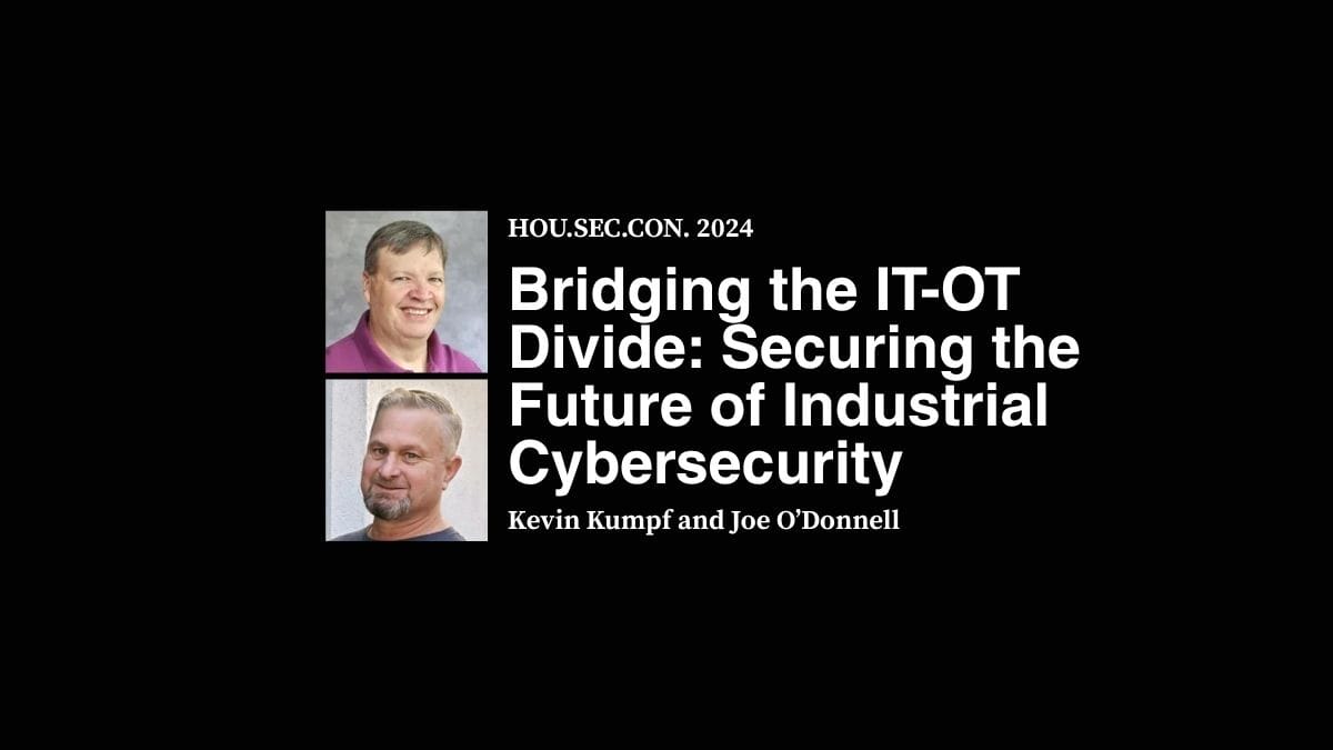Industrial Cybersecurity: Bridging the IT-OT Divide