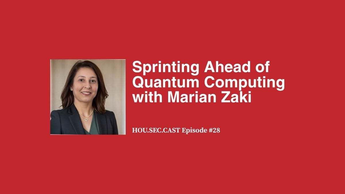 Sprinting Ahead of Quantum Computing with Marian Zaki